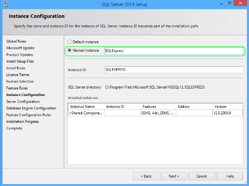 Instalace MS SQL Server 2014 Express